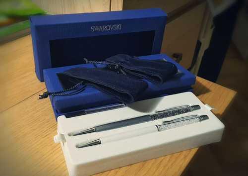 Ручка и карандаш Swarovski (новый комплект)