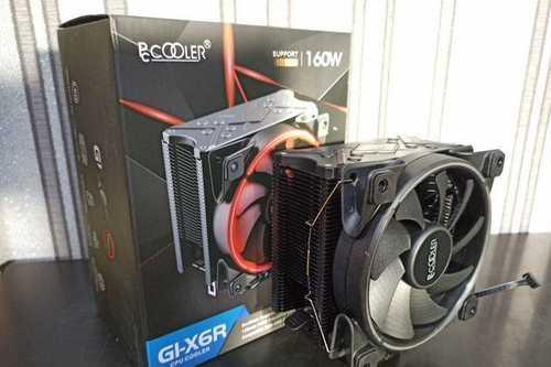 Кулер Башня PCCooler GI-X6R RED