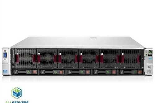 Сервер HP DL560 Gen8 5SFF (4*E5-4650V2, 128GB)