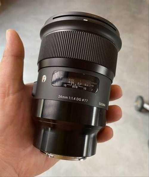 Sigma 24mm f/1.4 DG HSM Art для Sony E