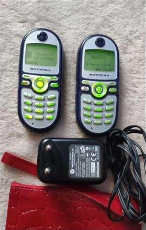 Телефоны Motorola c200 2 штуки