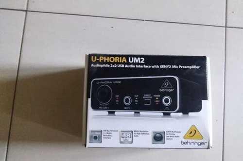 Внешняя звуковая карта behringer u phoria um2 обзор