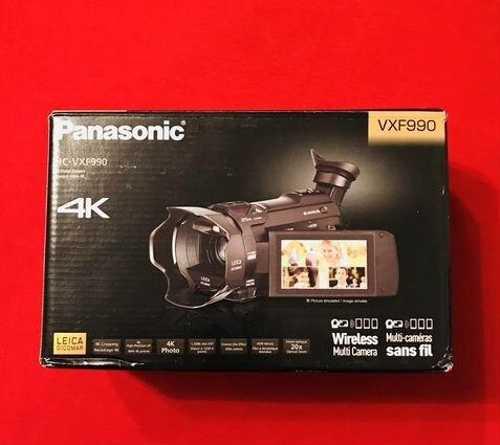 Видеокамера Panasonic hc-vxf990 новая Рст