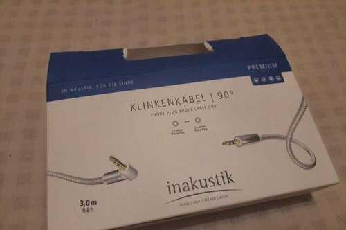 Кабель межблочный Inakustik Premium 3 метра AUX