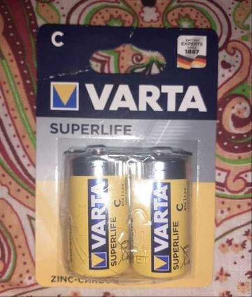 Новые батарейки Varta
