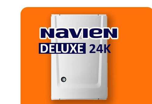 Газовый двухконтурный котел navien deluxe 24k