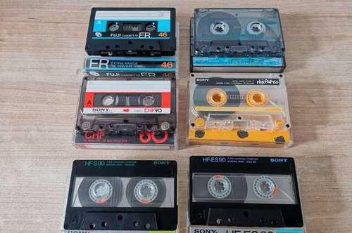Японские записи на японских кассетах