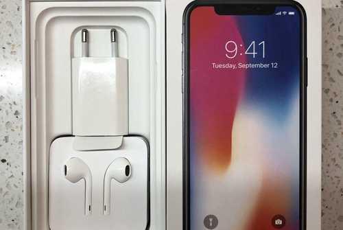iPhone X Black 256 Gb