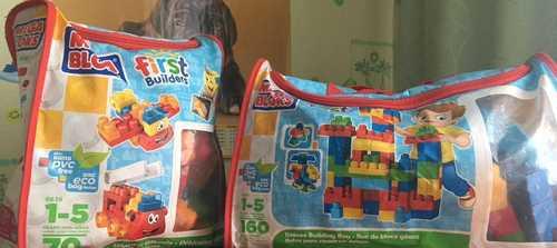 Развивающий конструктор mega blocks