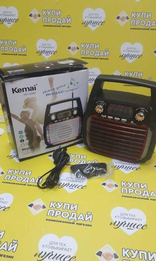 Радиоприемник Kemai D-509BT черная (пв)