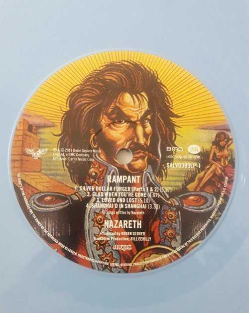 Rampant nazareth. Nazareth "Rampant". Nazareth LP Vinyl. Nazareth Rampant картинки. Назарет японский мини винил архив.