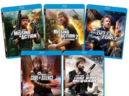 Blu-Ray Диски (Оригинал) Chuck Norris + боевики