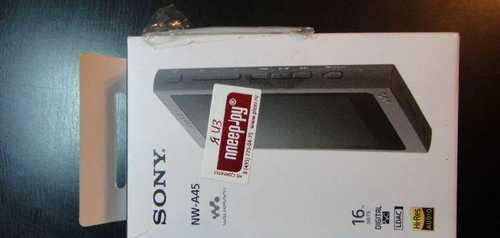 Плеер Sony NW-A45