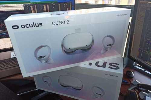 Oculus quest 2, 64гб, 2шт, запечатан, в наличии