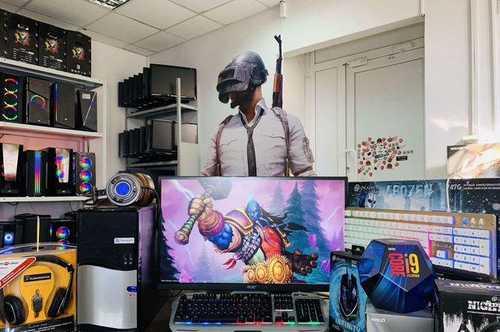 Мощный i7-11700F GT 710 1GB 8GB RAM 240 GB rndm б