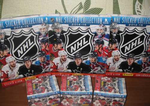 Наклейки по коллекции NHL 2014-2015 Panini