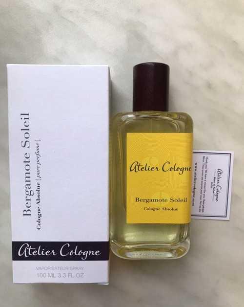 Аромат Atelier Cologne Bergamote Soleil 100 ml