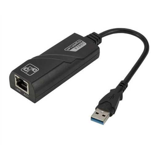 Адаптер USB 3.0 на RJ45, скорость 1000 мбит/с
