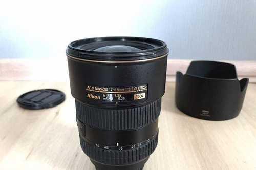 Nikon Afs 17-55mm f/2.8G ED