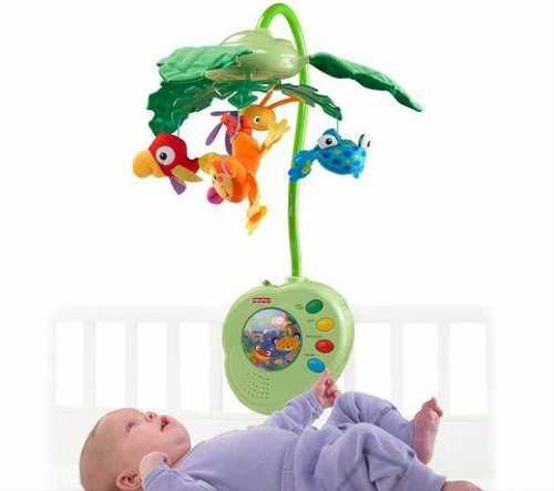 Мобиль музыкальный на кроватку Fisher-Price