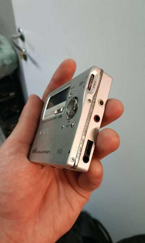 Плеер мини дисков, раритет, Sony Walkman MZ-R909