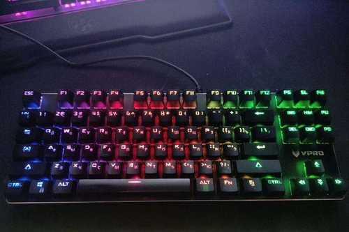 Игровая клавиатура Rapoo V500RGB Alloy