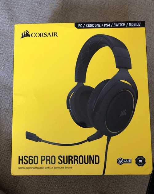 Гарнитура Corsair HS60 Pro Surround