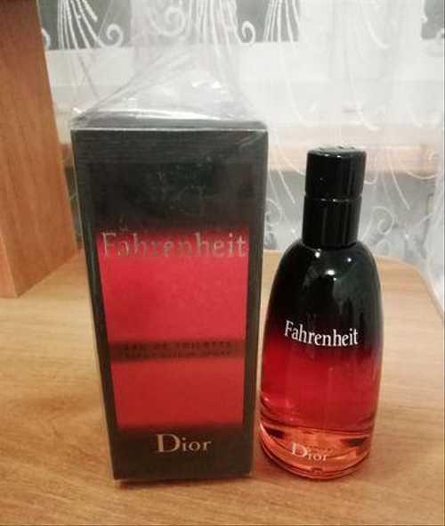 Мужская туалетная вода Dior Fahrenheit 100ml