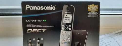 Телефон dect Panasonic KX-TG6811RUB
