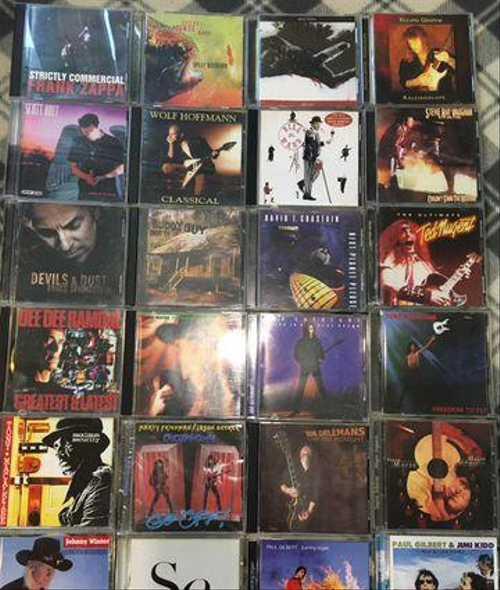 Коллекция CD rock metal