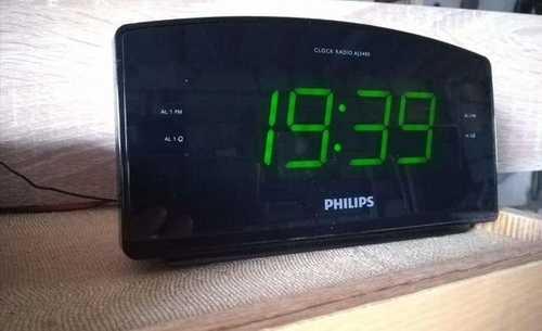 Philips FM цифровой приёмник с часами