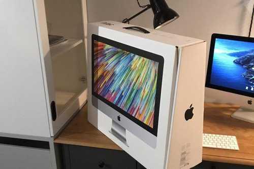 Коробка от Apple iMac