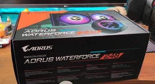 С Ж О Gigabyte Aorus Waterforce 240