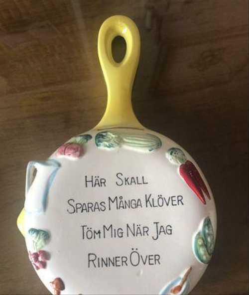 Копилка фарфоровая подвесная
