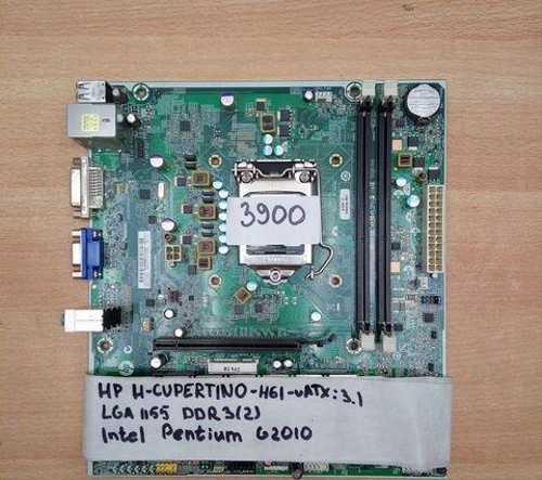 Связка Мат. плата LGA1155/Pentium G2010. Гарантия