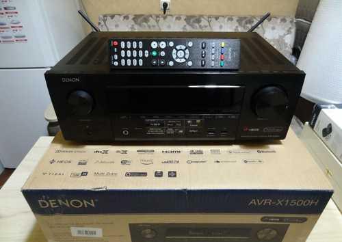 Denon AVR-X1500 Hi-Fi 7.2 4k Hi-Res ресивер