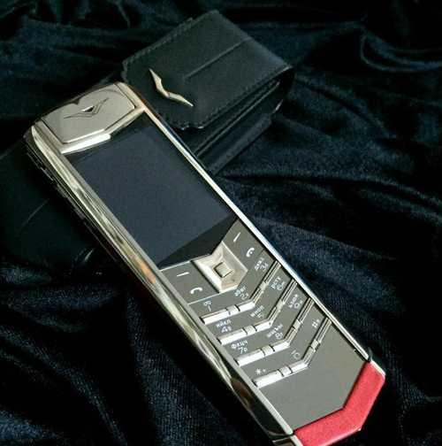 Vertu Signature S Design Red Calf