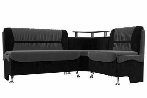 Кухонный угловой диван Сидней, Велюр, модель 10737