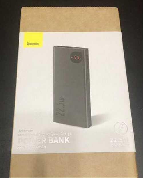 Power Bank Baseus Adaman 10000maH Новый