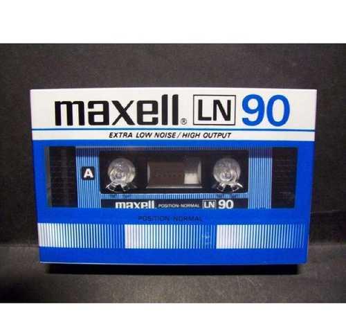 Maxell LN90 Аудиокассеты новые оригинал