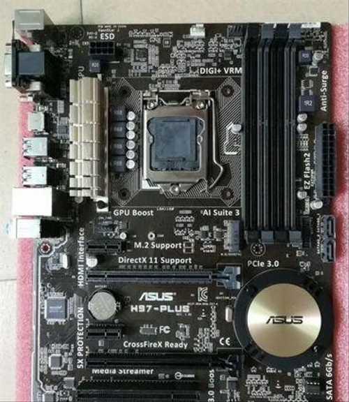 Мат. плата: Asus H97-Plus