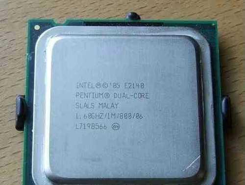 Процессор intel E2140 dual core 1,6GHz