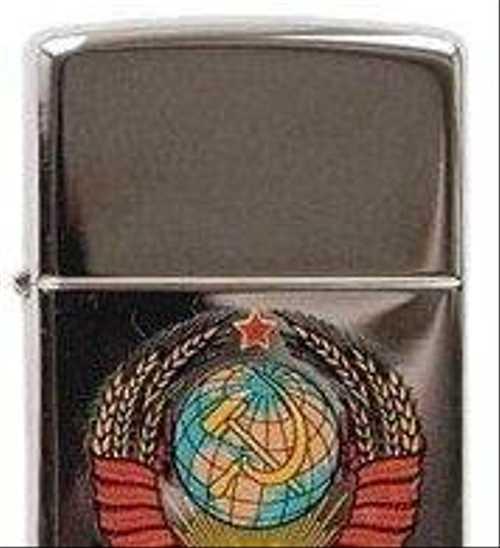 Зажигалка zippo Герб СССР