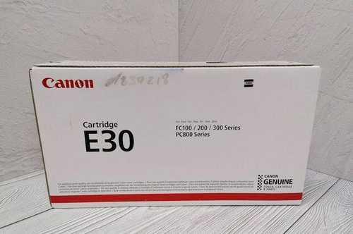 Оригинальный картридж Canon E-30 дефект