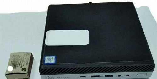 Неттоп HP Prodesk 600 G5 (core i7/8Гб/ssd 256 Гб)