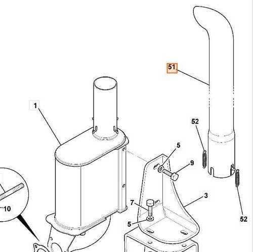 Труба глушителя JCB 331/38960