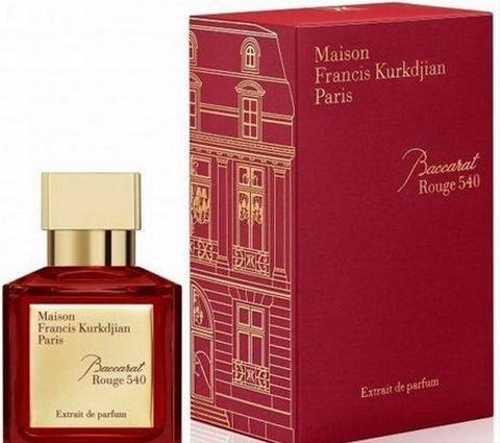 Maison francis kurkdjian baccarat rouge 540 extrai