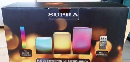 Светодиодные восковые свечи Supra LCR-03 set