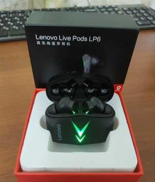 Беспроводные наушники Lenovo LP6