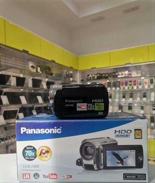 Видеокамера, Panasonic SDR-H80